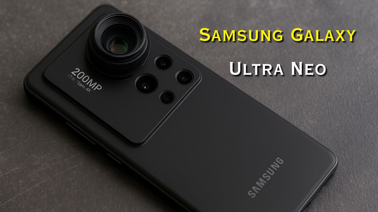 Next-Gen Galaxy Ultra Neo Features 200MP Camera and Massive 6000mAh ...